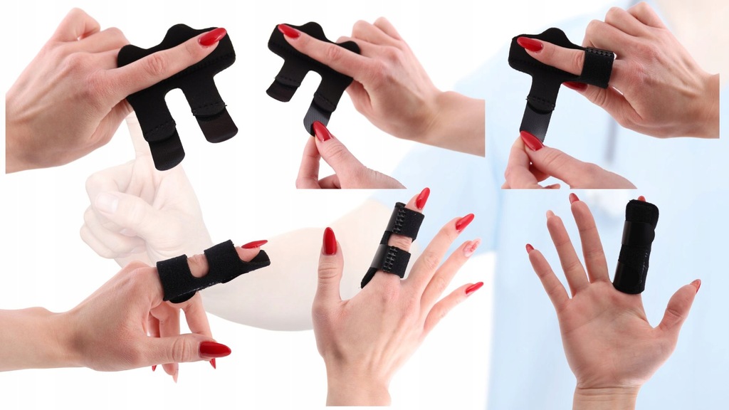 ORTEZA NA PALEC STABILIZATOR SZYNOWY PALCA RĘKI - 12254470201 ...