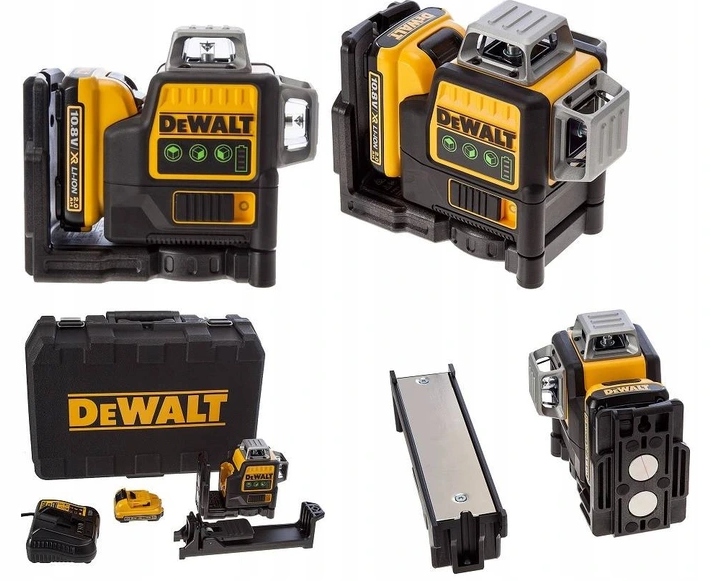 DeWALT DCE089D1G Laser samopoziomujący zielony - 7582964485 - oficjalne ...