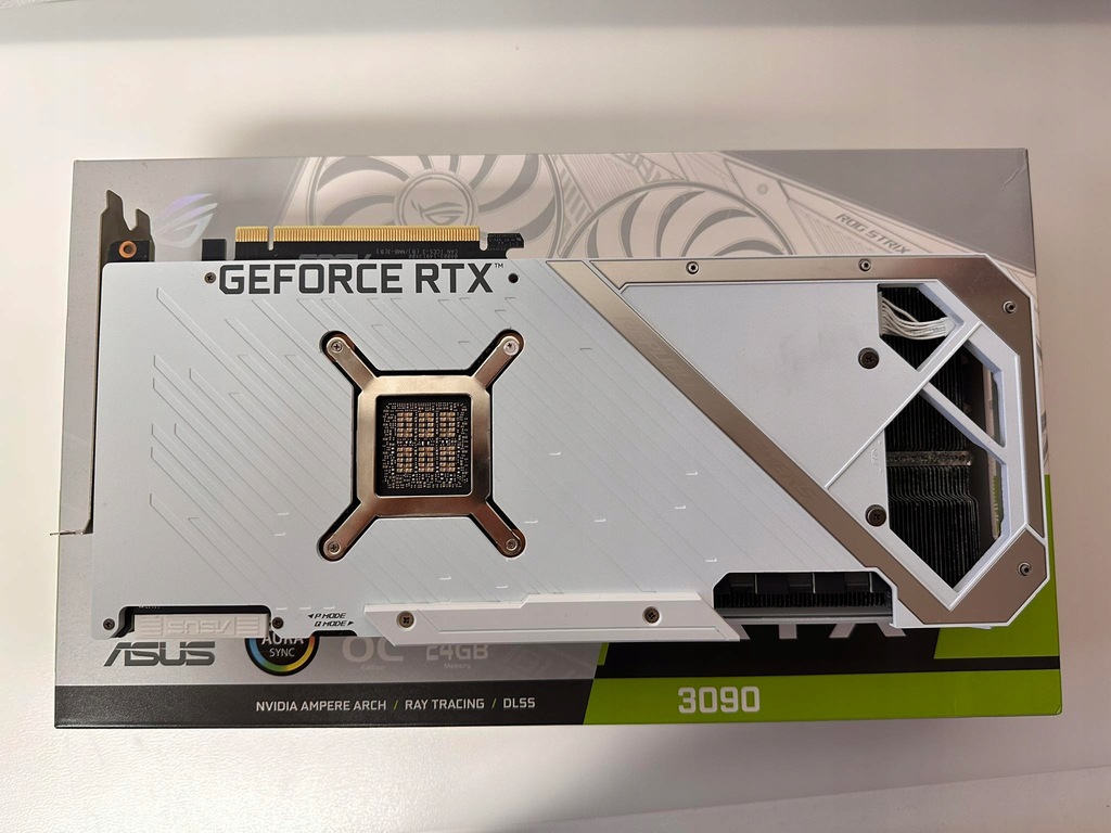 Karta graficzna Asus ROG STRIX RTX 3090 24GB Biała - 13975528753 - oficjalne archiwum Allegro