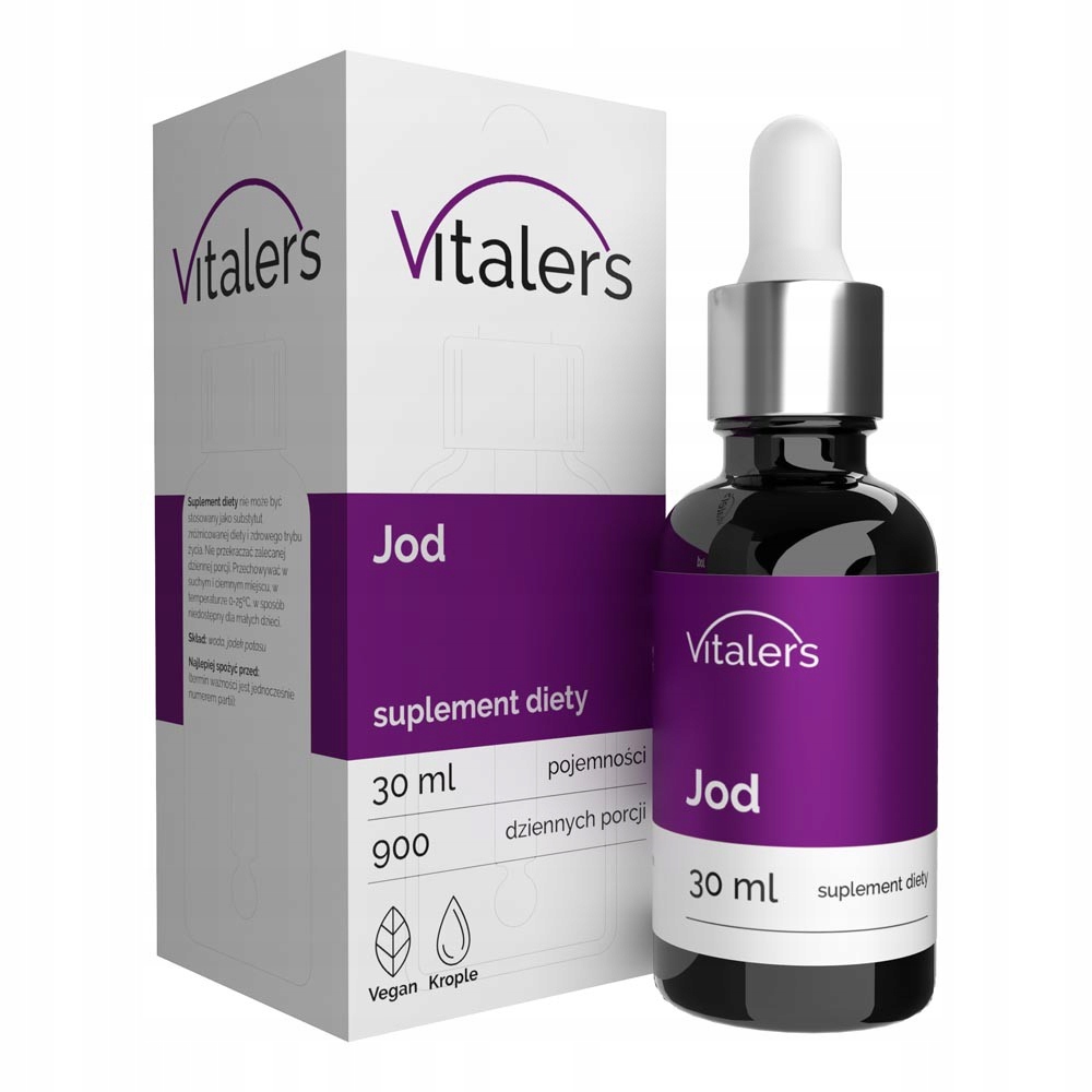 Jod 150 mcg krople 30ml Vitaler's - 12375069410 - oficjalne archiwum ...