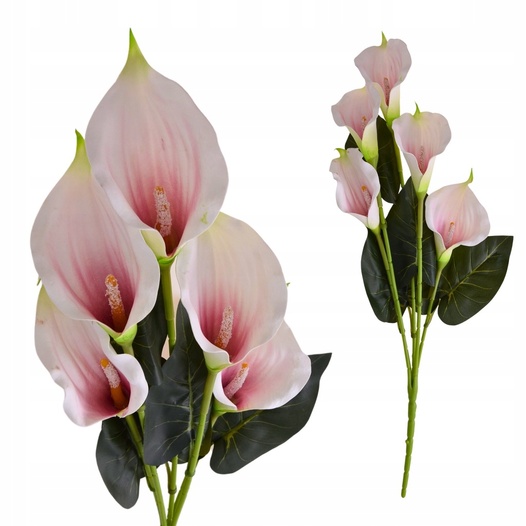 KALIA KALA KALIE BUKIET SZTUCZNE KWIATY JAK ŻYWE 60cm - 15339989851 ...