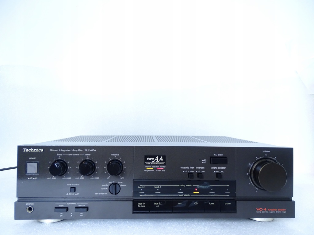 WZMACNIACZ TECHNICS SU-V65A CLASS AA GWARANCJA - 13166957379 ...