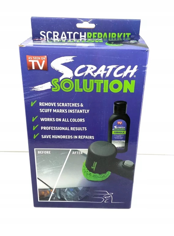 POLERKA DO MASKOWANIA RYS SCRATCH SOLUTION IGŁA! - 13090303876 - oficjalne archiwum Allegro