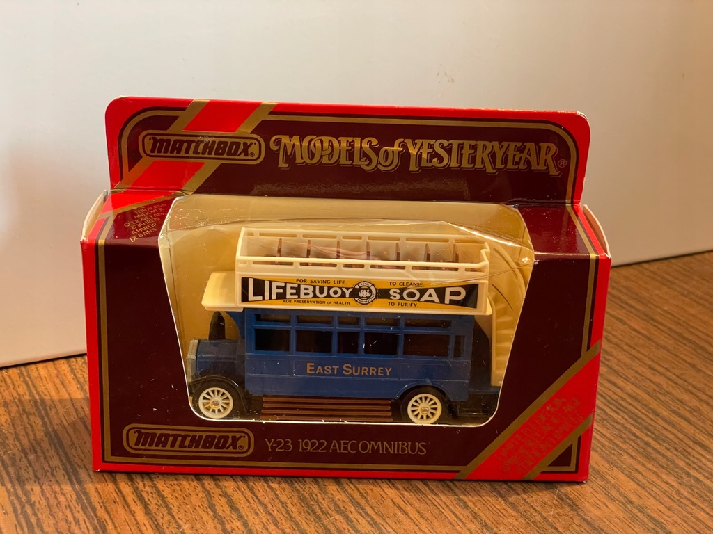 MATCHBOX Bus autobus Y-23 1922 AEC OMNIBUS 1:72 - 12804500862 ...