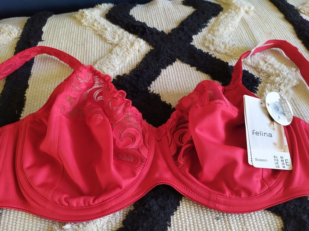 Markowy Stanik Seksowny koronka 80E FELINA - 12425413211 - oficjalne ...