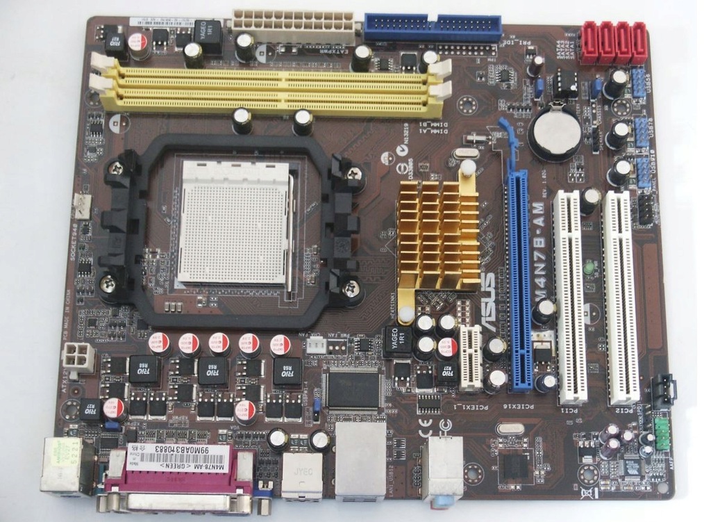 ASUS M4N78 SE AM2 AM2+ AM3 DDR2 - 7743658994 - oficjalne archiwum Allegro