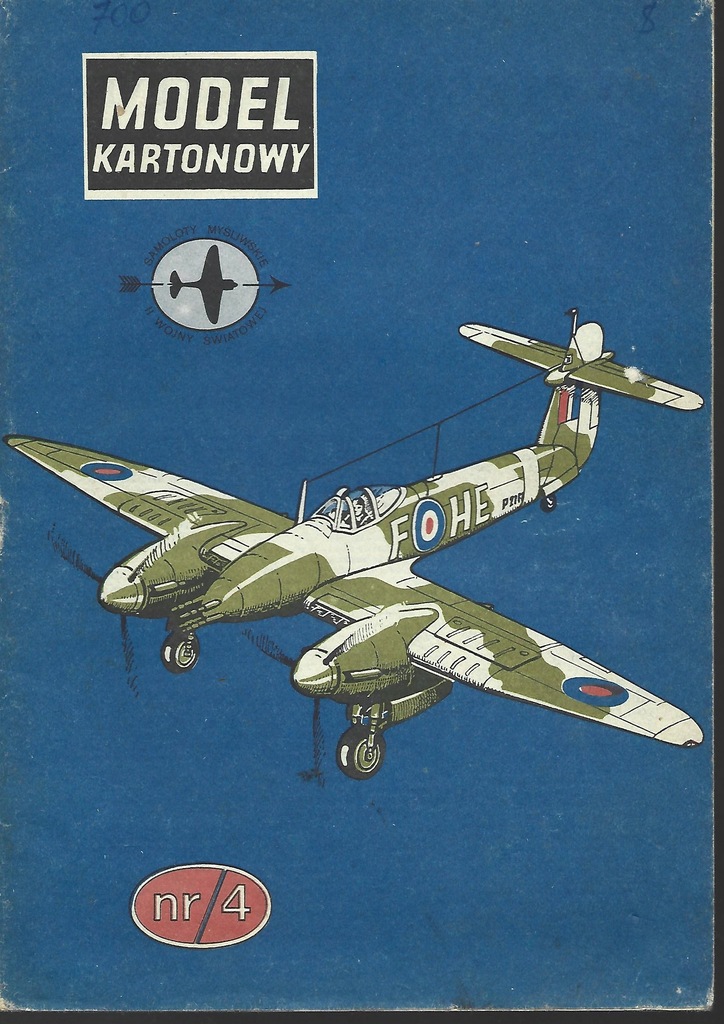 MODEL KARTONOWY 4 - WESTLAND WHIRLWIND - 12196510471 - oficjalne ...