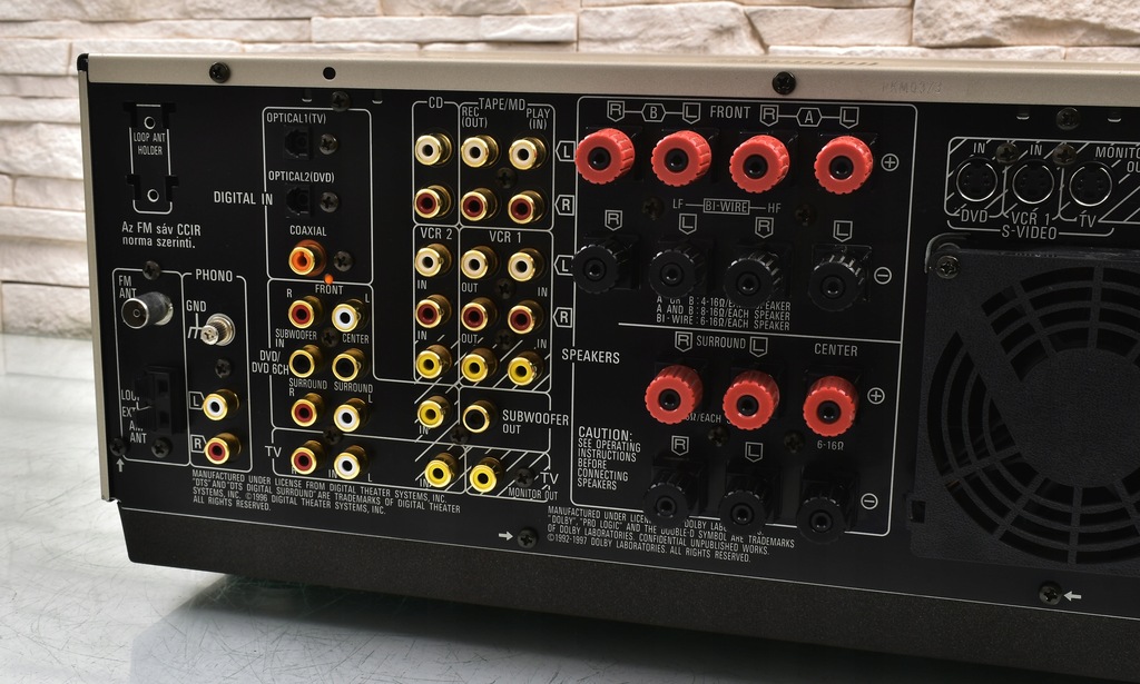 TECHNICS SA-DA20 KULTOWY AMPLITUNER 5,1 - 12885023152 - oficjalne archiwum Allegro