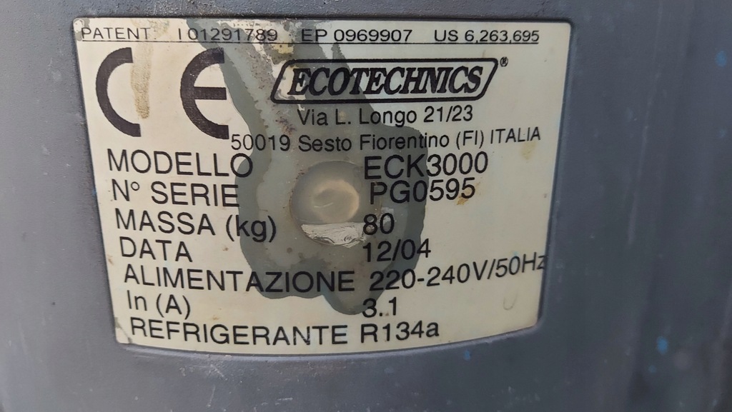 Stacja klimatyzacji ECOTECHNICS ECK 3000 - 11931076755 - oficjalne archiwum Allegro