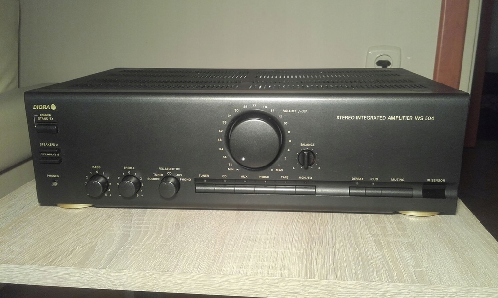 Wzmacniacz DIORA WS 504 piękny od audio_klinika - 8909423645 - oficjalne archiwum Allegro