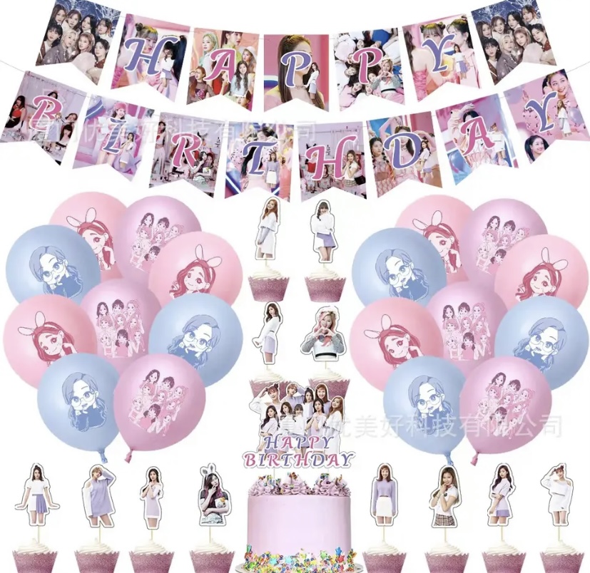 Twice KPOP Momo Sana Mina URODZINY balony banner - 13908898147 ...
