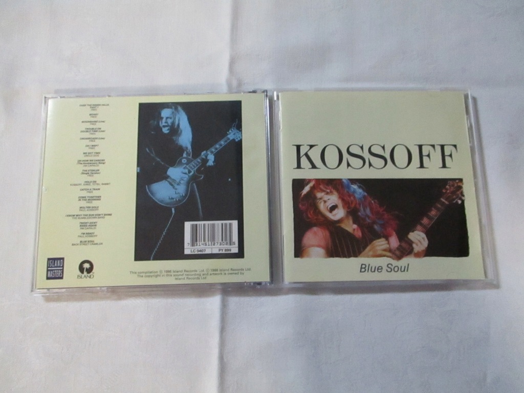 Paul Kossoff – Blue Soul CD100 - 11712221313 - oficjalne archiwum Allegro