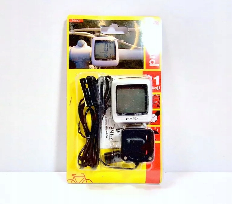 LICZNIK ROWEROWY PROFEX 21 FUNKCJI - 12728999092 - oficjalne archiwum Allegro
