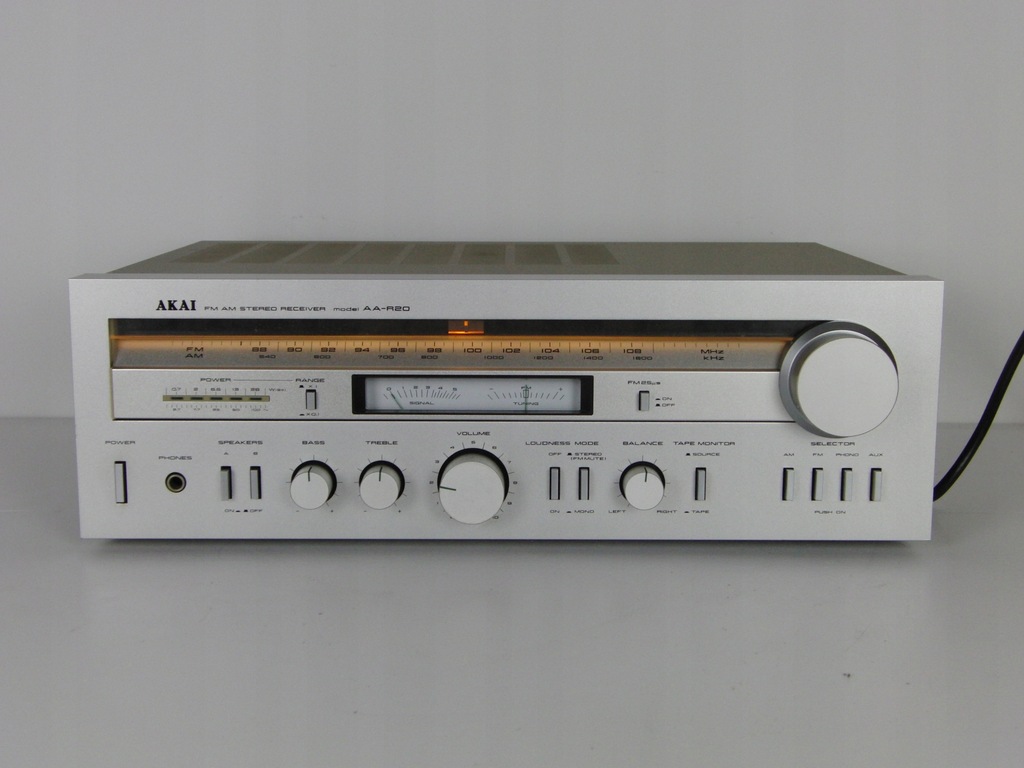 Amplituner Akai AA-R20 wizualnie jak nowy oryginał - 11739663223 ...