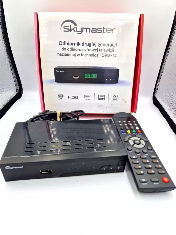 DEKODER SKYMASTER STB M265 DVBT2 - 13068844779 - oficjalne archiwum Allegro