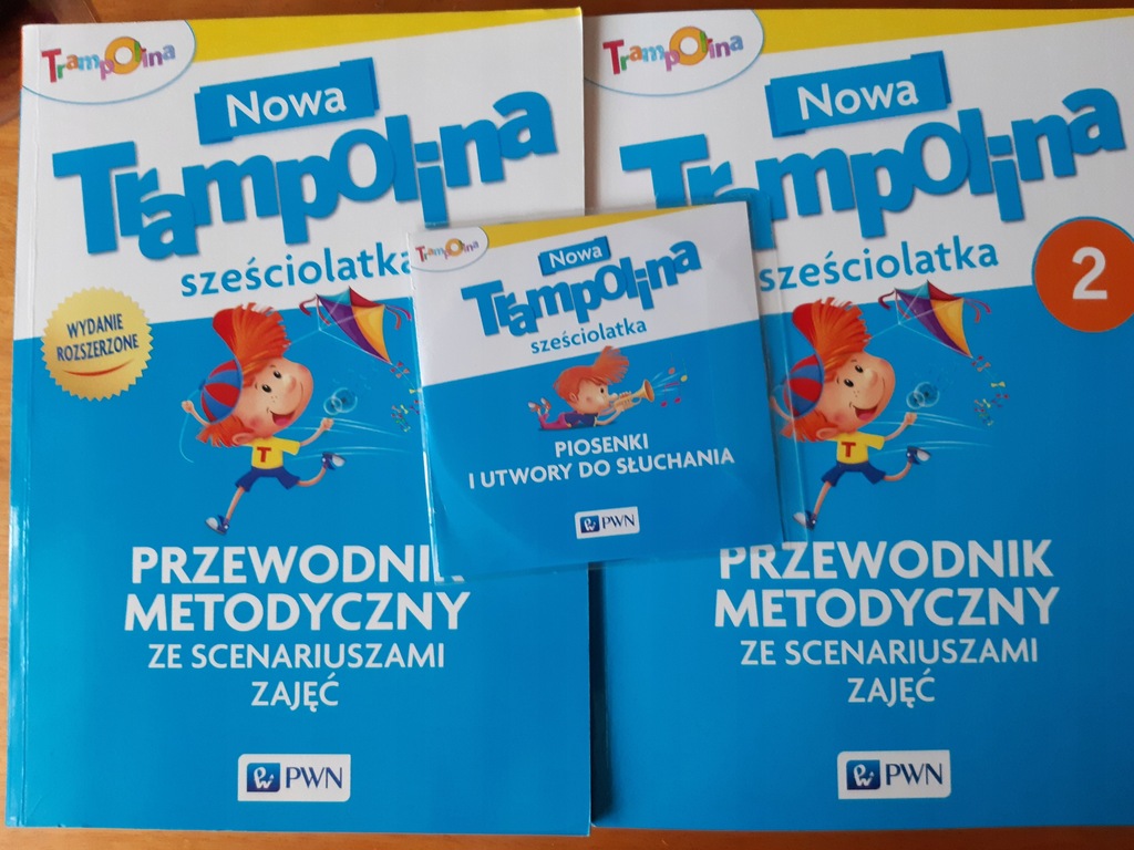 Nowa trampolina 6 LAT sześciolatka. część 1 i 2 - 14456263793 - oficjalne archiwum Allegro