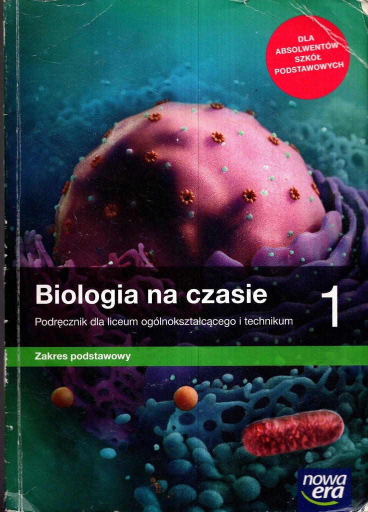 Biologia na czasie 1 Zakres podstawowy Nowa Era - 11958148665 - oficjalne archiwum Allegro
