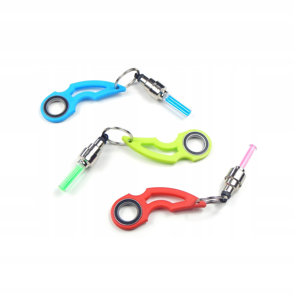 LED Keyrambit keyspinner brelok do kluczy kolory - 14105315867 ...