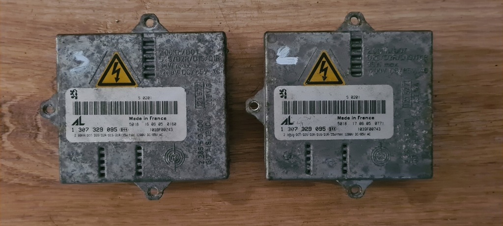 PRZETWORNICA XENON AL PEUGEOT 407 1307329095 - 12162216361 - oficjalne ...