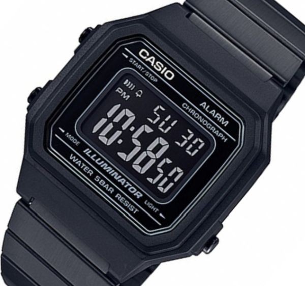 ZEGAREK SPORTOWY CASIO B650WB-1BEF DIGITAL BLACK - 11835817048 ...