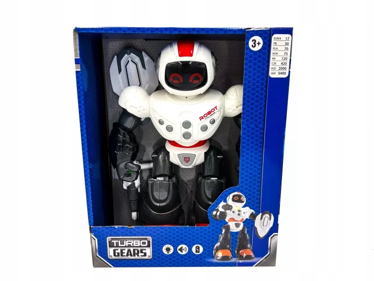 ZABAWKA ROBOT INTERAKTYWNY TURBO GEARS - 12738423642 - oficjalne ...