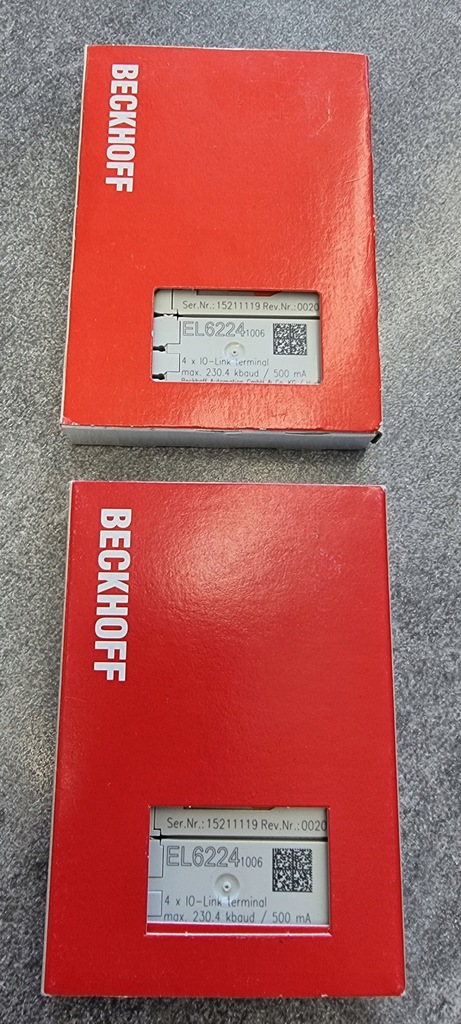 Moduł BECKHOFF EL6224 - 12504486040 - oficjalne archiwum Allegro