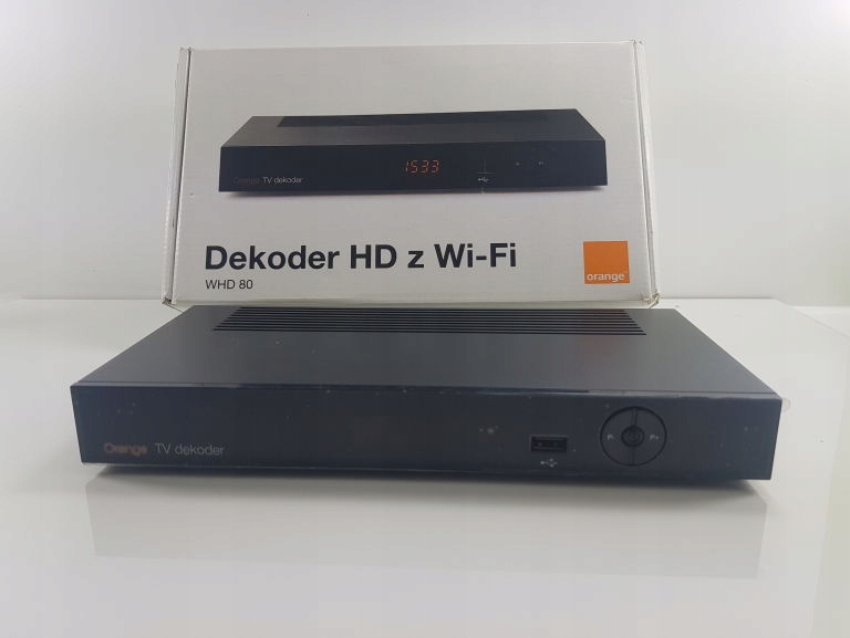 DEKODER ORANGE TV SAGEMCOM WHD 80 KOMPLET! - 9007292967 - oficjalne ...