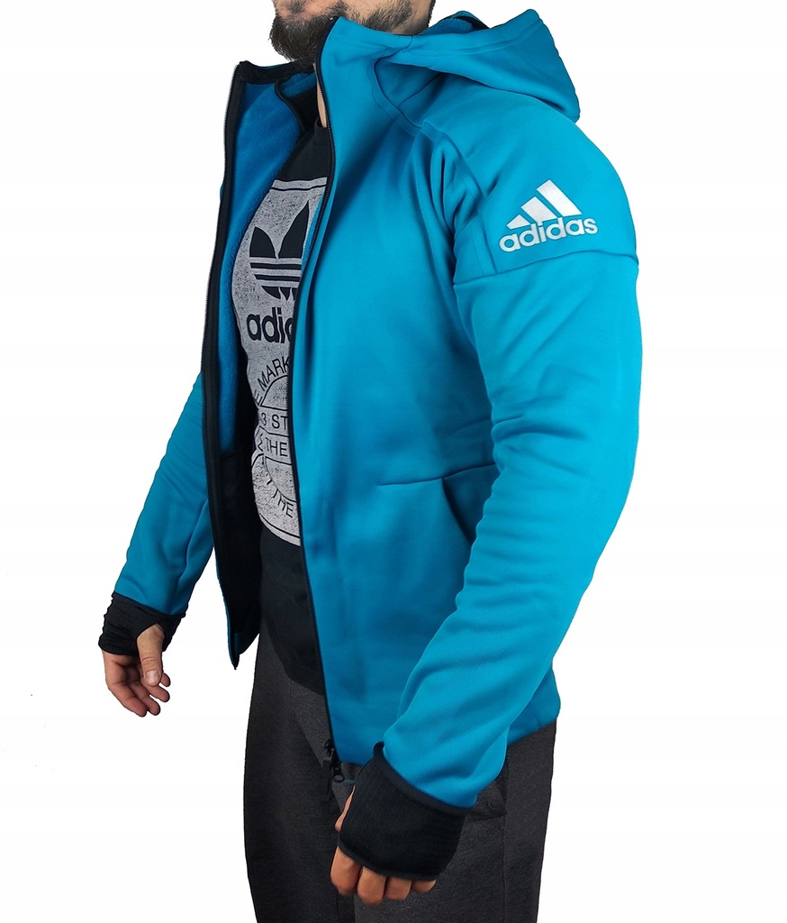 1539 BLUZA MĘSKA ADIDAS GRUBA ZNE CLIMAHEAT 52 M/L - 7722432348 ...