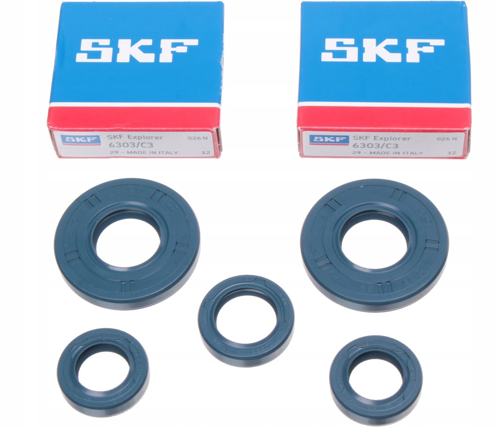 ŁOŻYSKA SILNIKA 6303 C3 SKF SIMERINGI SIMSON S50 - 10059985966 ... ŁOŻYSKA SILNIKA 6303 C3 SKF SIMERINGI SIMSON S50 - 10059985966 ...