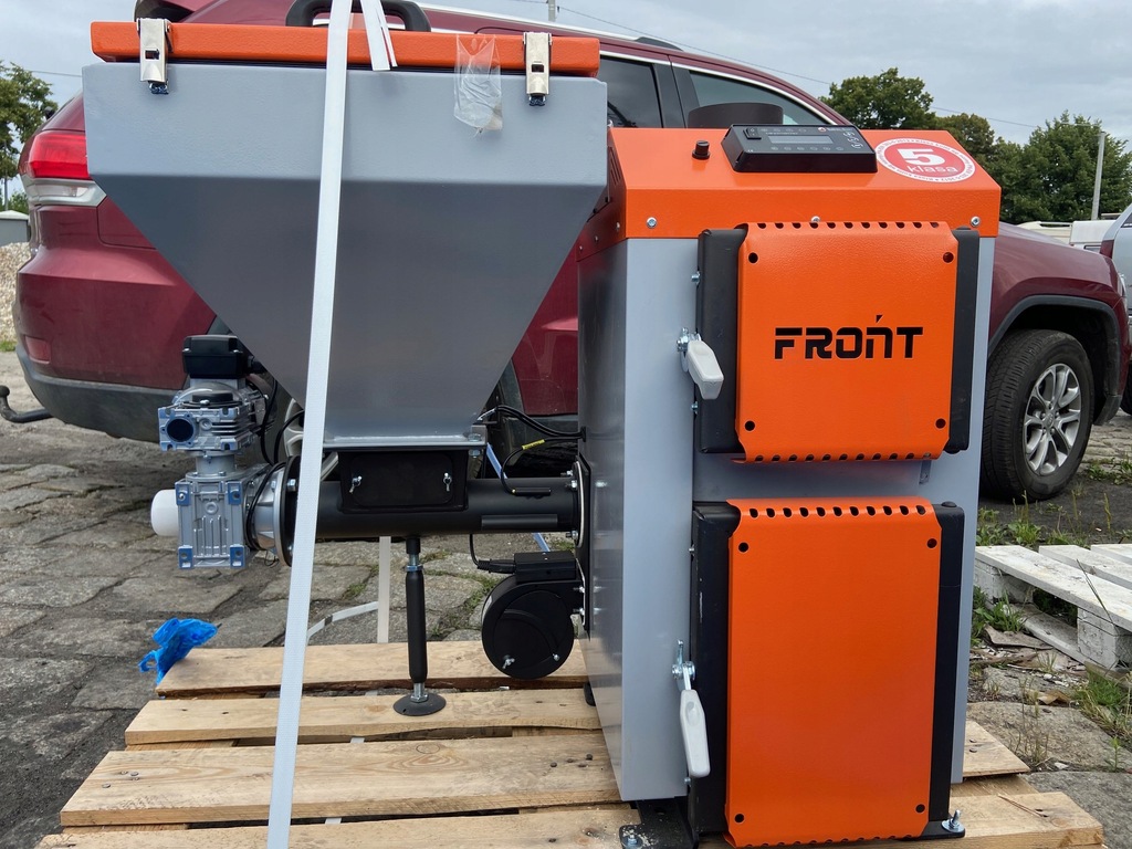 TERMO TECH Front 8 kw kocioł piec z podajnikiem - 11649376546 ...