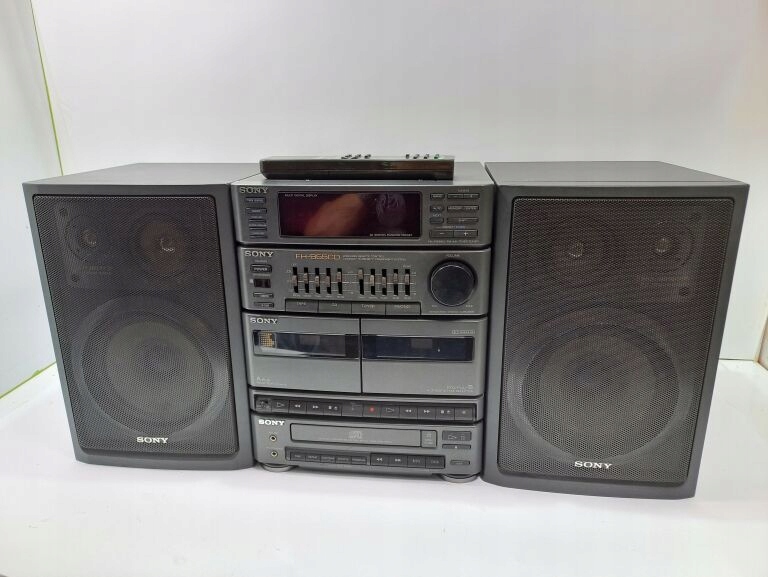 WIEŻA SONY FH-B55CD + KOLUMNY + PILOT - 11774945761 - oficjalne archiwum Allegro