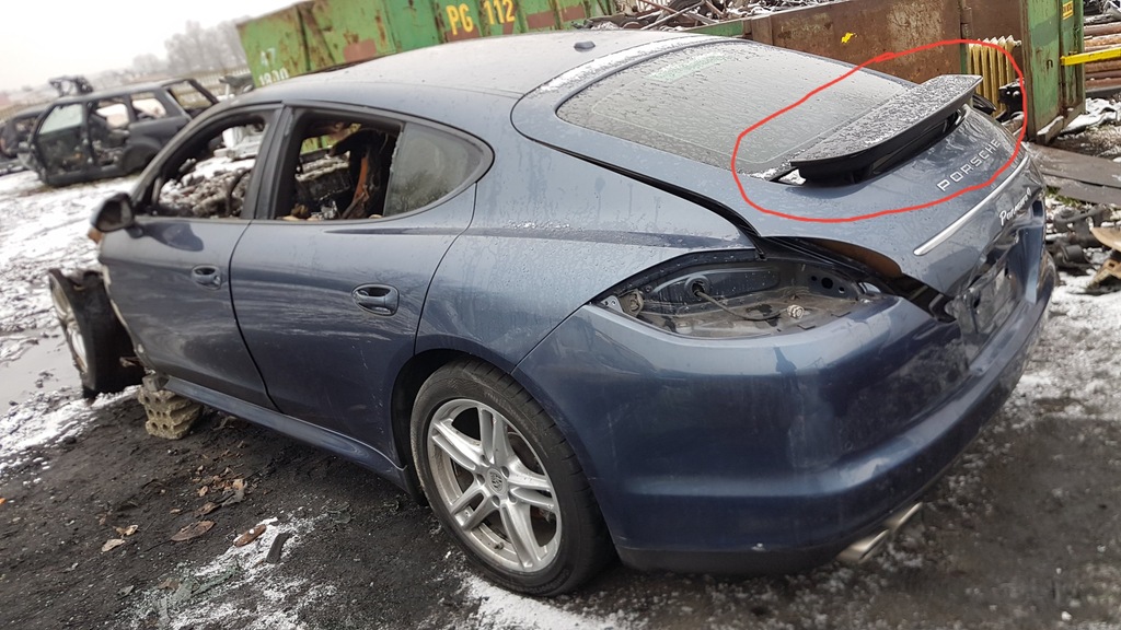 PORSCHE PANAMERA SPOJLER LOTKA KLAPY 97061267000 - 8100850148 ...