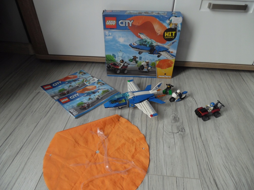 LEGO City 60208 Aresztowanie spadochroniarza - 12133108855 - oficjalne ...