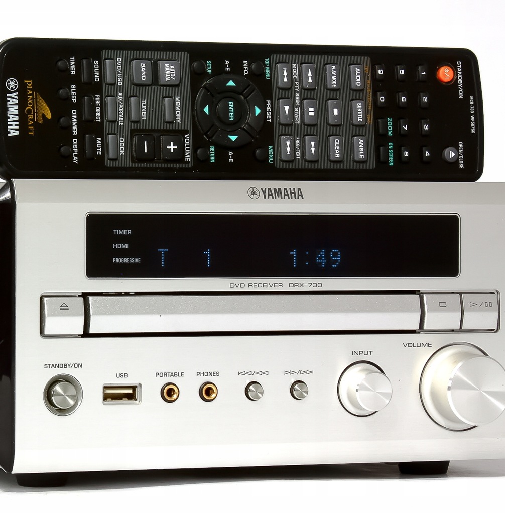 YAMAHA PIANOCRAFT DRX-730 AMPLI DVD PILOT KARTON - 12730458874 - oficjalne archiwum Allegro
