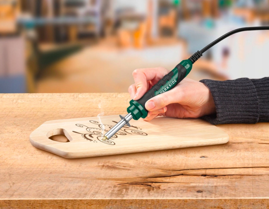 PIROGRAF WYPALARKA DO DREWNA PARKSIDE ZESTAW PBMK - 12520879912 ...