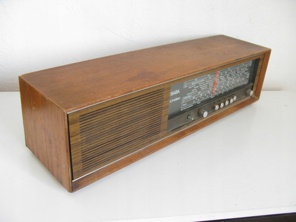 Stare Radio SABA Lindau G model LI-G - grające, vintage, lata 70-te ddr ...