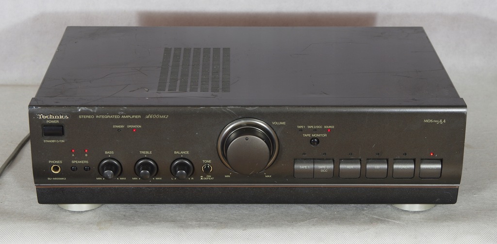 Technics SU-A600MK2, wzmacniacz stereo, sprawny - 12842490969 - oficjalne archiwum Allegro