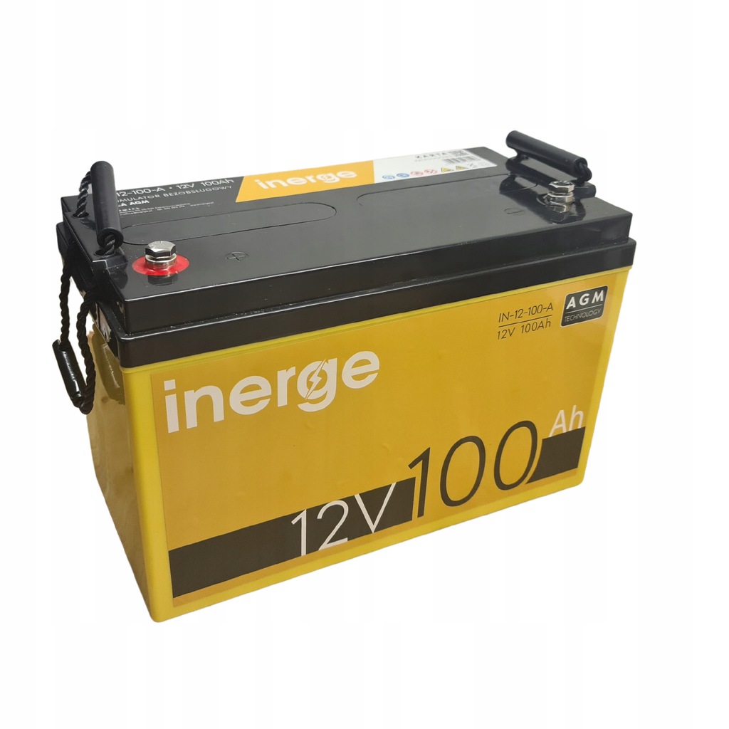 AKUMULATOR VRLA AGM 12V 100Ah CIĘŻKI 29,50 kg UPS ZASILACZ SOLAR - 14443862004 - oficjalne ...
