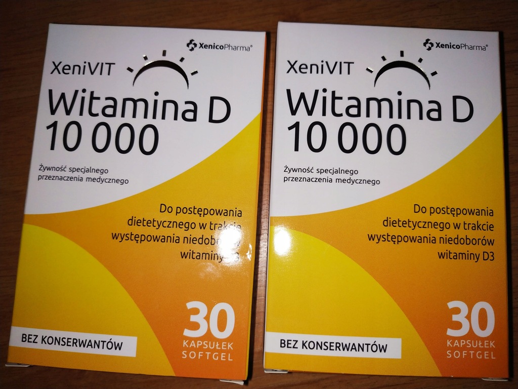Witamina D3 10000 --- WIT D3 10tys --- 30 kaps - 8234376987 - oficjalne ...