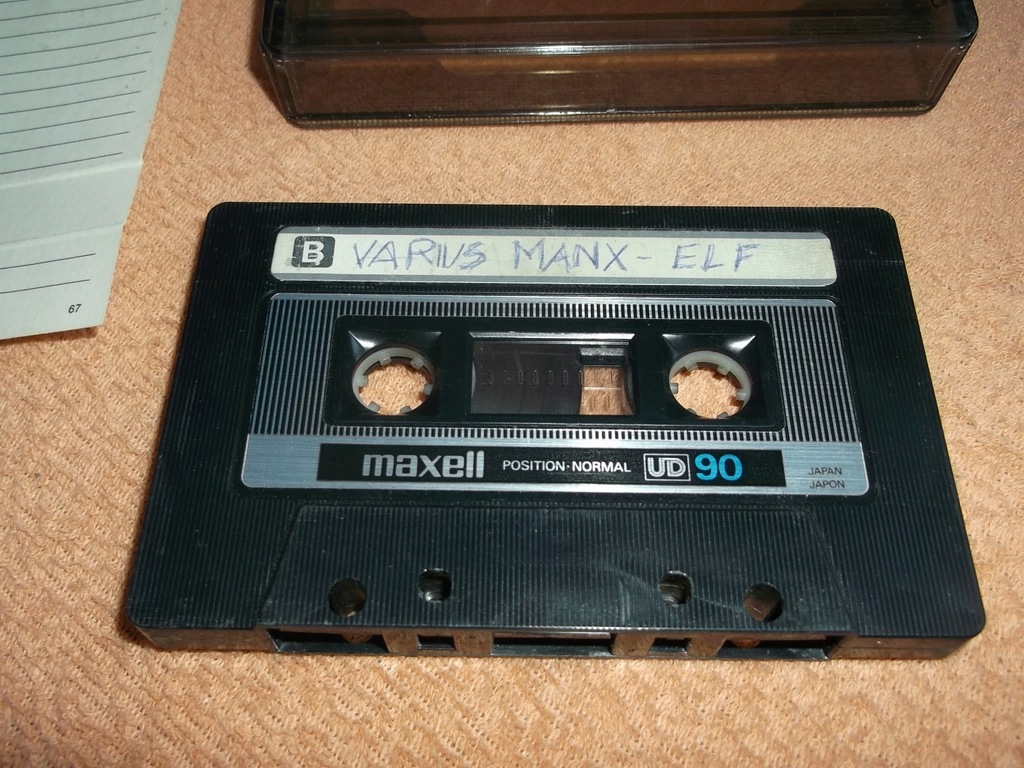 KASETA magnetofonowa MAXELL UD90 pudełko Memorex - 11856010337 - oficjalne archiwum Allegro