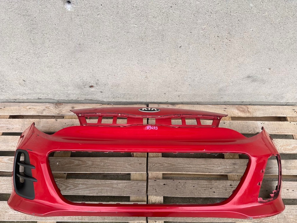 ZDERZAK PRZÓD PRZEDNI KIA RIO III 3 LIFT FL 2015- 86511-1W700 CAŁY ...