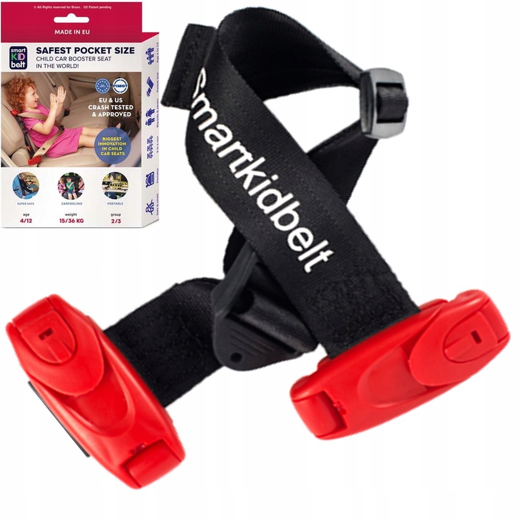 SMART KID BELT Pas zastępuje fotelik samochodowy - 7787453580 ...
