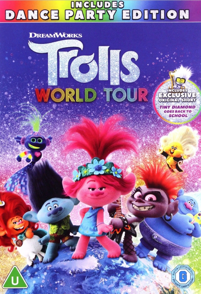 FILM TROLLE 2 WORLD TOUR DVD NOWA FOLIA TROLLS - 12318894785 ...
