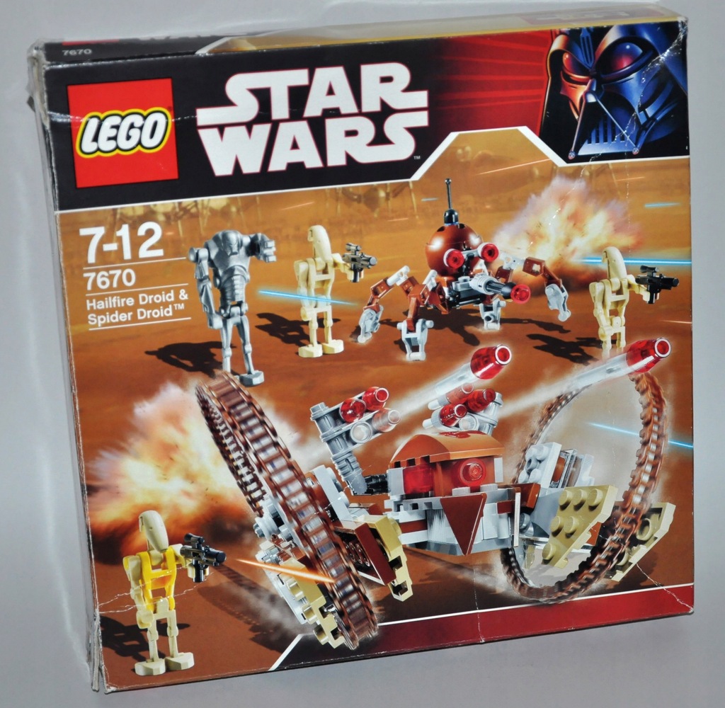 Lego Star Wars 7670 Hailfire Droid Spider Droid - 11976148244 ...