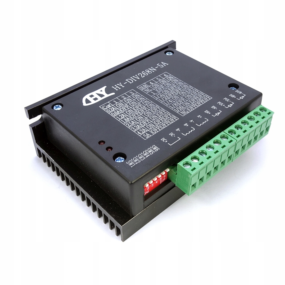 Sterownik silnika krokowego TB6600 HY-DIV268N-5A - 12807458525 - oficjalne archiwum Allegro