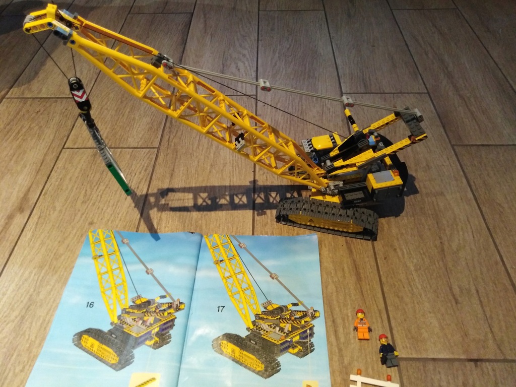 Lego city dzwig na gasiennicach 7632 plac budowy - 8935245529 ...