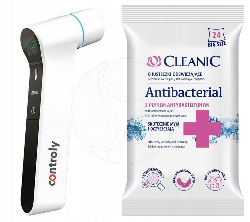 Termometr do czoła i ucha Controly Infrascan - 9936537786 - oficjalne ...