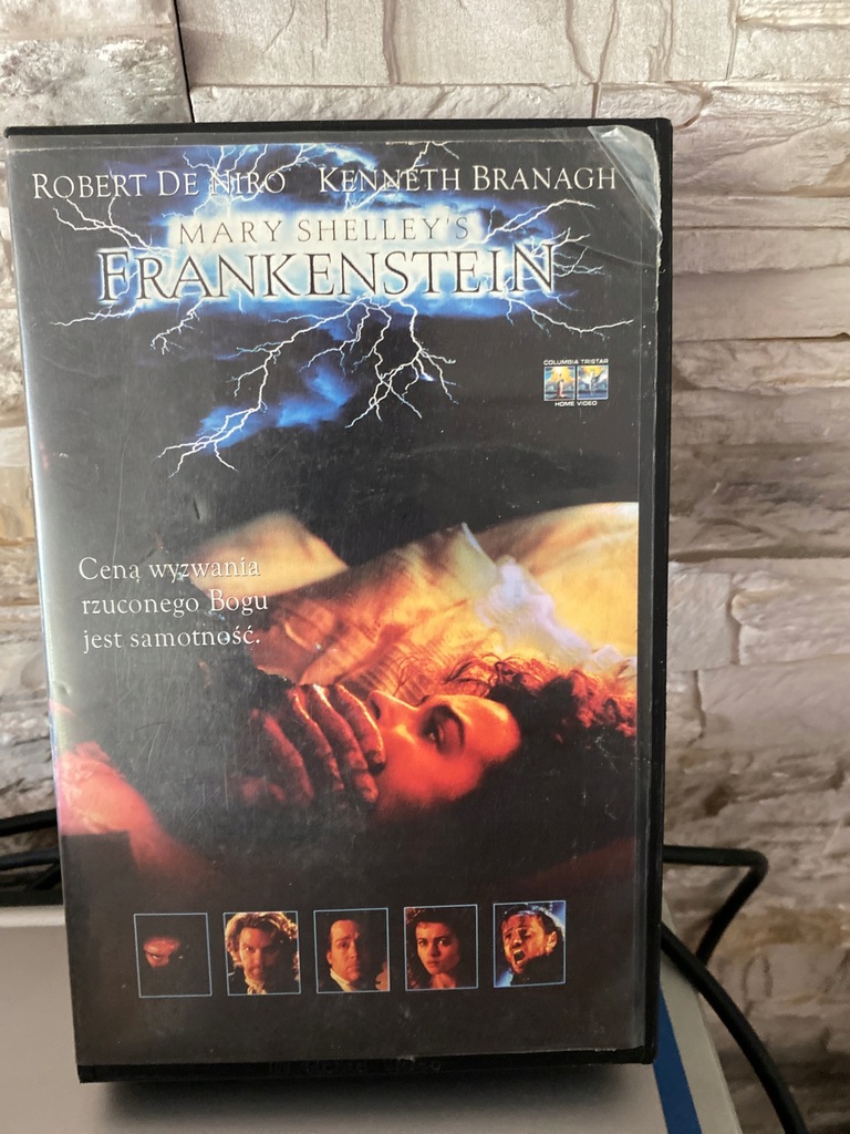 Mary Shelley’s Frankenstein VHS - 12223002242 - oficjalne archiwum Allegro