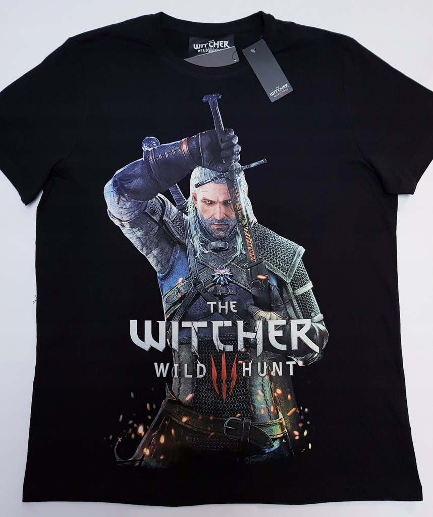 Witcher Wiedźmin T-shirt koszulka męska XL - 12254497705 - oficjalne ...