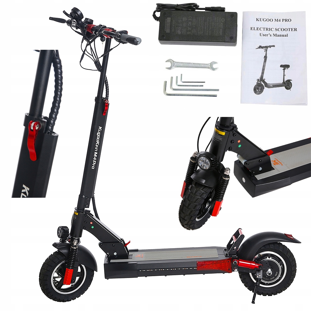 Scooter Hulajnoga Elektryczna KUGOO KIRIN M4 PRO - 12637302660 ...